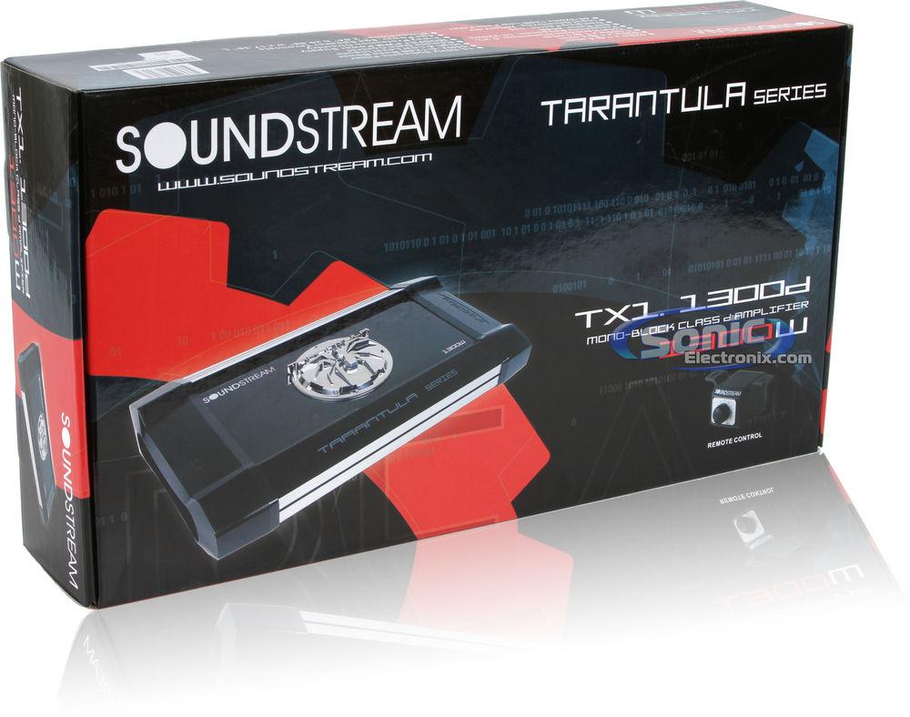 Amplificador Soundstream Tx1.1300d 1300wrms,tarantulaseries SONIDO ...